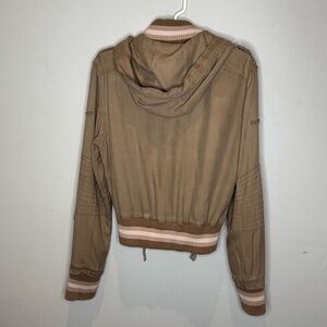 Da-Nang | Jackets & Coats | Dnang Silk Army Green Hooded Jacket | Poshmark